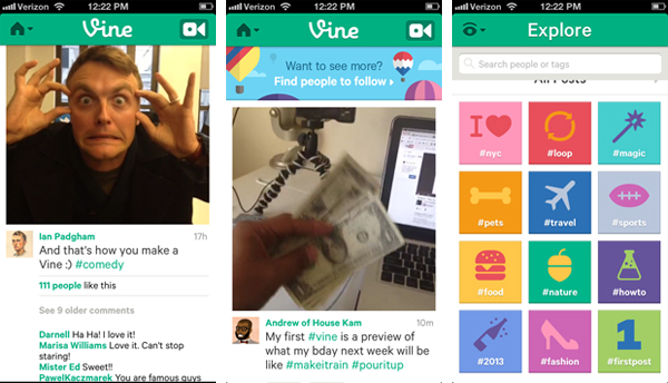 Twitter's Vine Design