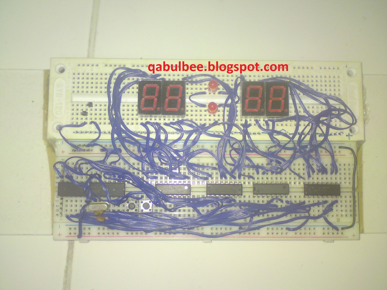 " Kita ada untuk saling berbagi ": DIGITAL CLOCK 7 SEGMENT