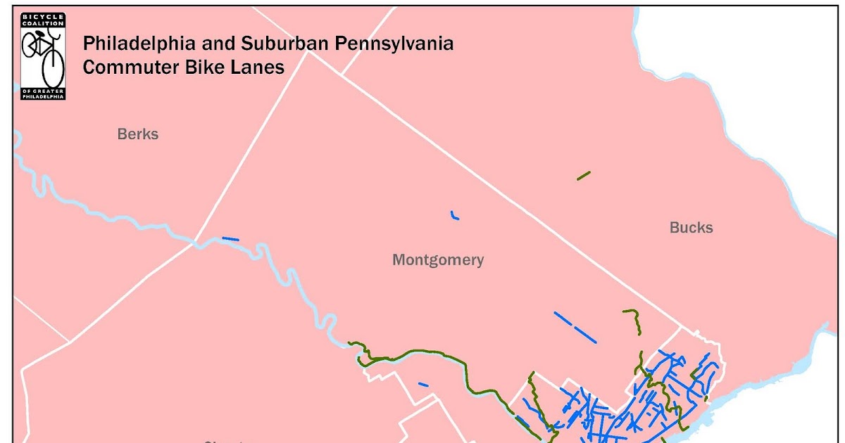 Greater Philadelphia Bicycle News: Bike Lanes - The Imbalance Between ...