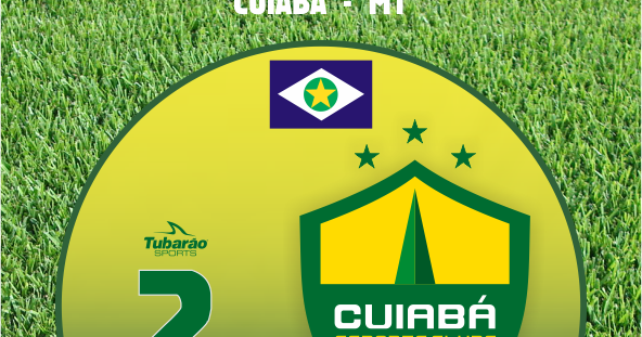 ESCUDOS DE FUTEBOL DE BOTÃO: Da capital, o CUIABÁ.