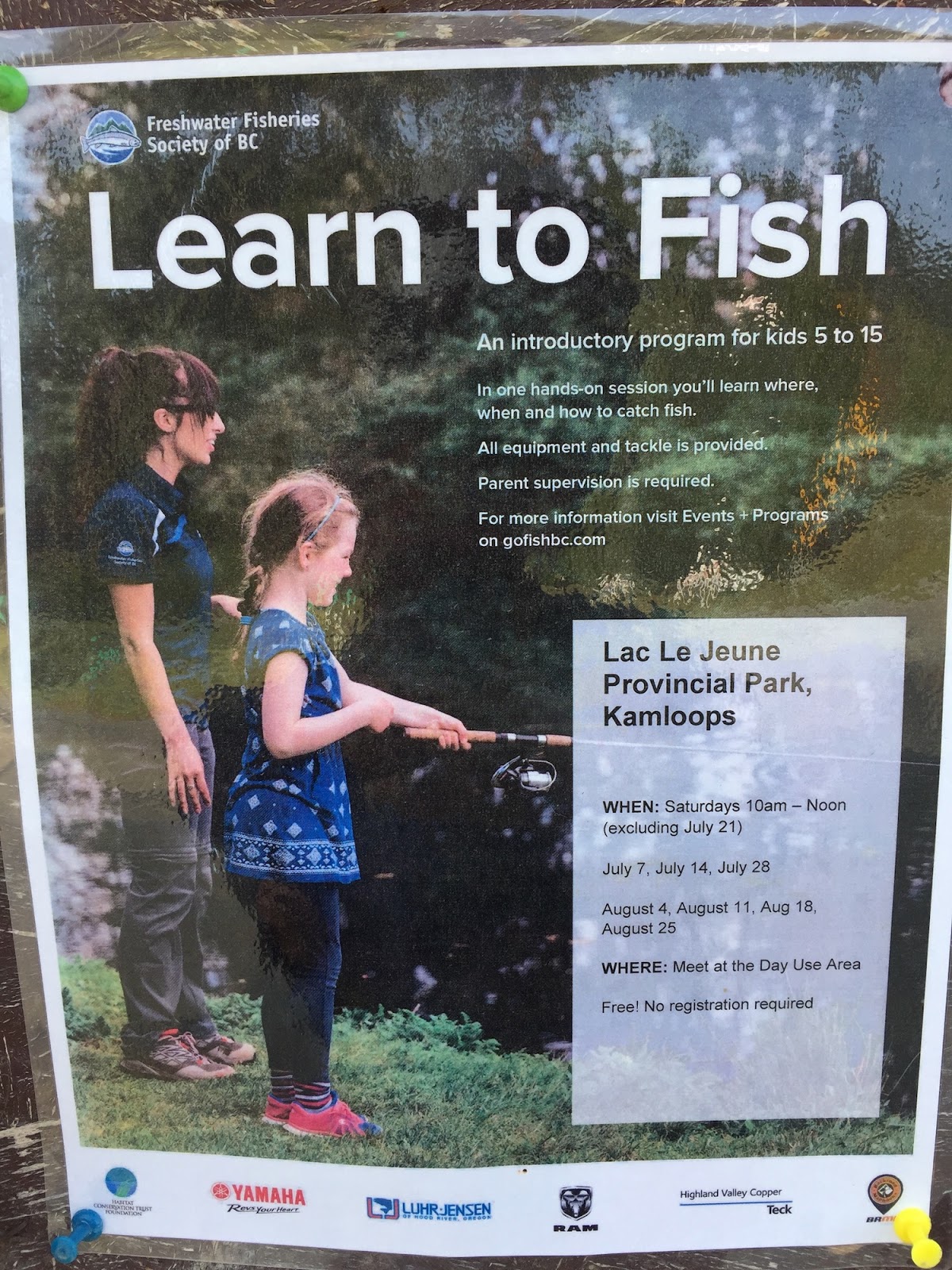 Lac Le Jeune - Life In Our Community: Learn to Fish program