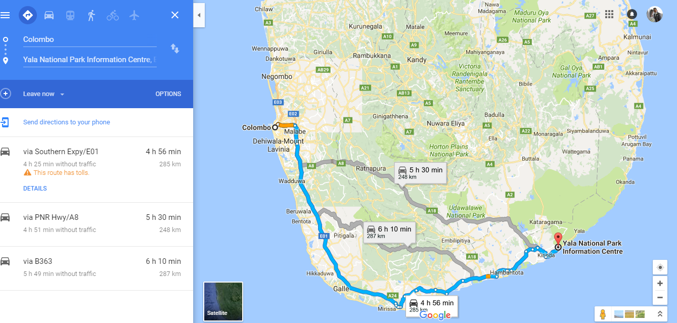 Travelling Through the Paradise: Yala National Park