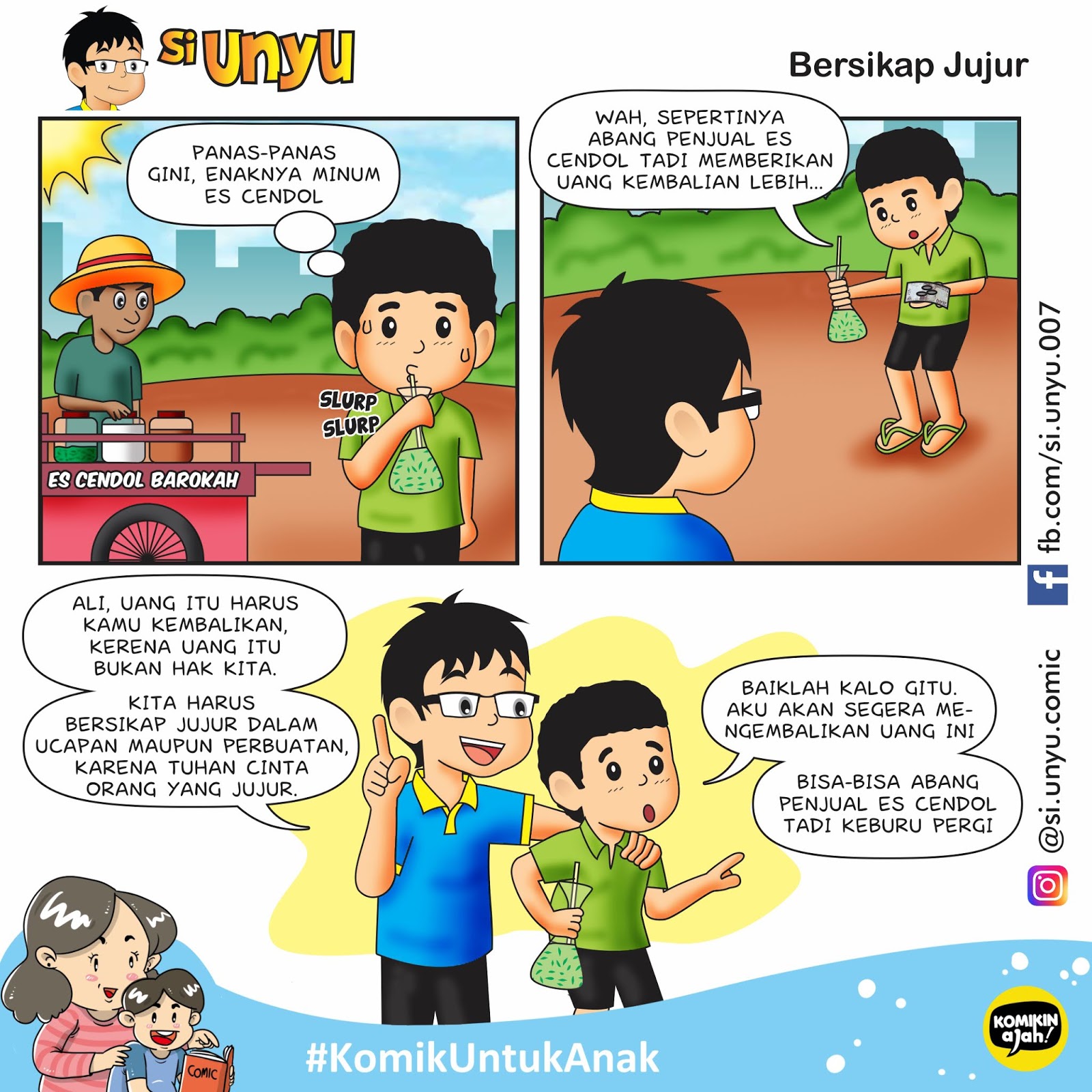 Gambar Kartun Anak Yang Jujur ~ wallpaper gartis hd