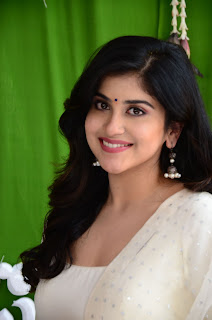 Actress Manisha Raj Stills At Vaishnav Tej Movie Launch