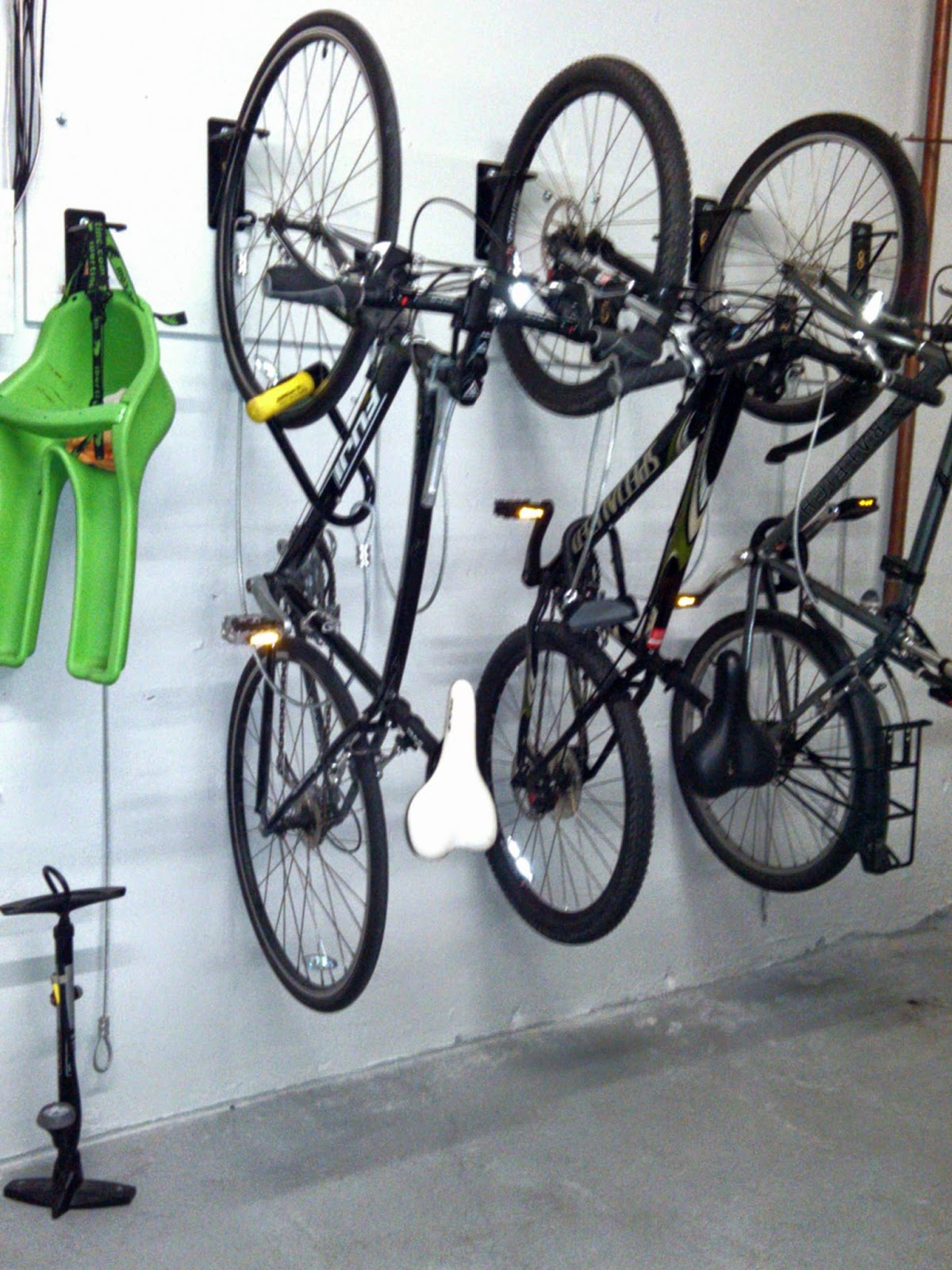 Wall Mount Bike Racks Chicago IL. | Space Efficient Secure Bike Storage ...