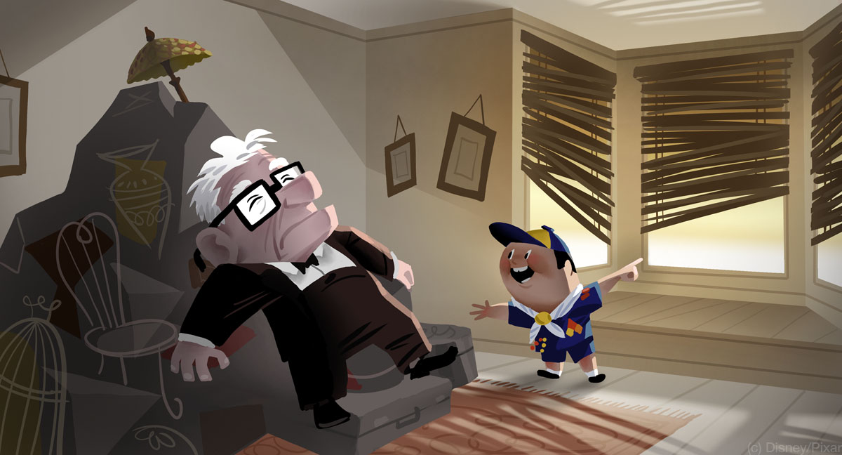 Living Lines Library: Up (2009) - Color Scripts, Part 3