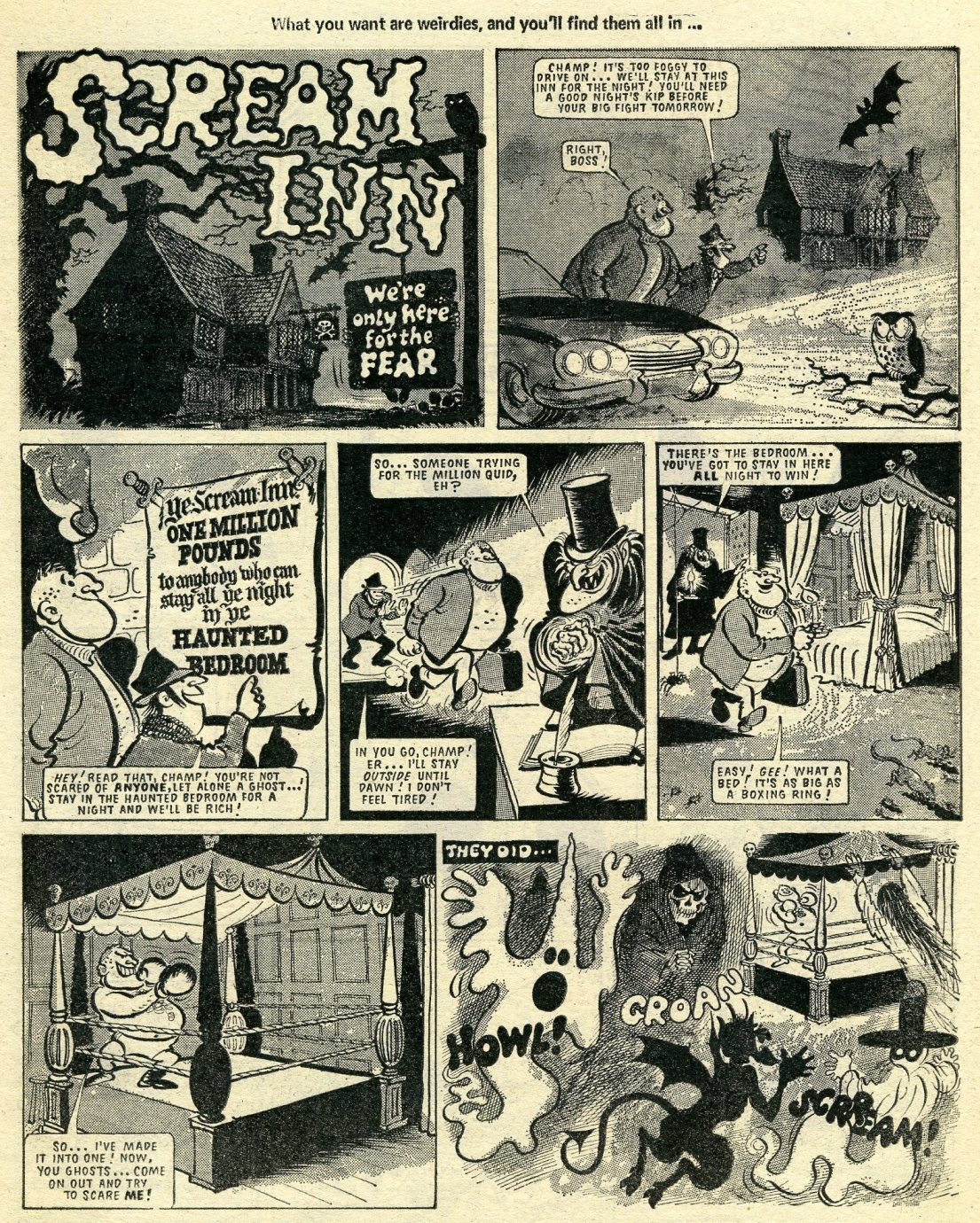 *KAZOOP !!: A LOOK AT SHIVER & SHAKE STRIPS: SCREAM INN