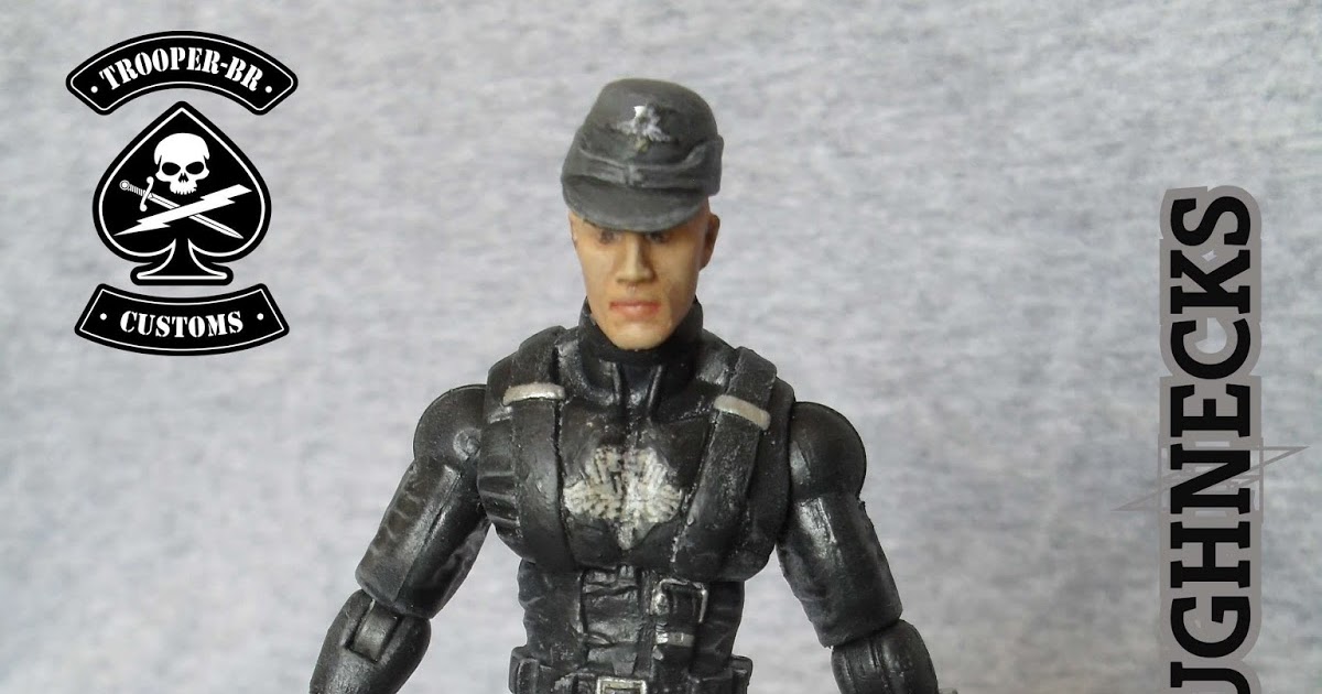 Gi joe Custom Action Figures: Lt. Jean Rasczak - Starship Troopers