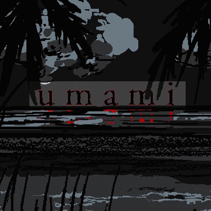 Umami Palm Black Wallpaper Engine