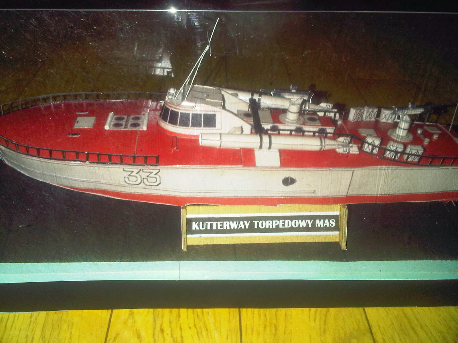 Papermodel Kapal Perang & Lain2: Papercraft Kapal Torpedo (MAS)