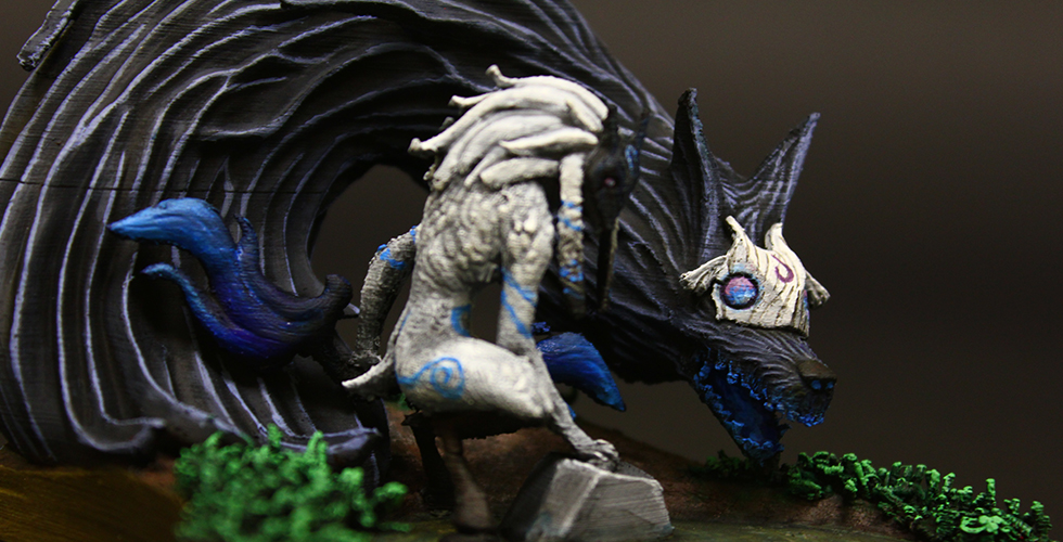 League of Legends- Kindred 3D Model | Static Miniature | 3D Printing ...