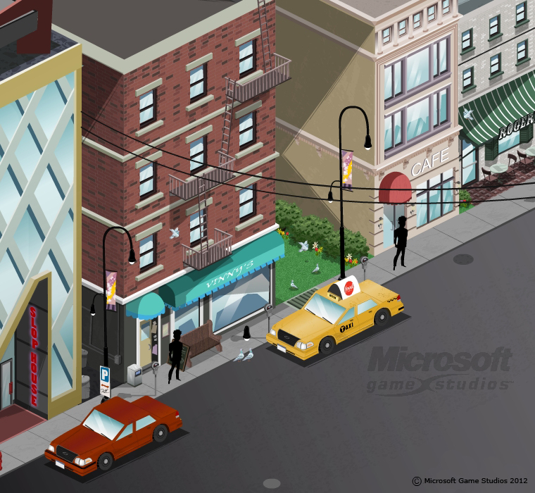 Kent Reimer's Portfolio: City Backgrounds