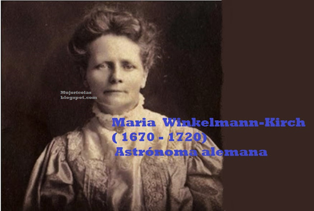 Mujerícolas: Maria Winkelmann-Kirch. La Primera Mujer que Descubrió un ...