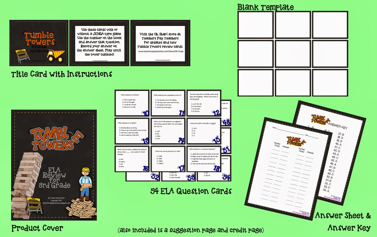 Oh, Snap!: Learn / Play Flash... Introducing Tumble Towers Review Game