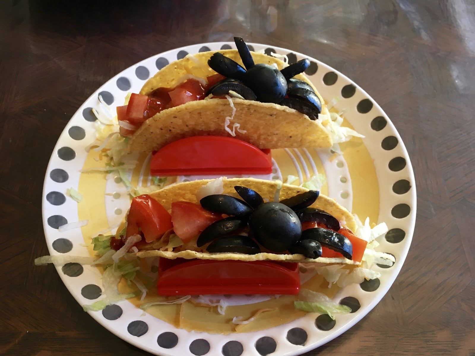 Welcome to the Krazy Kingdom: Spider Tacos & Spider Web 7 Layer Dip