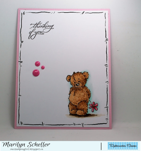 One Stamping Fool: Teddy Bear - Rubbernecker Stamps