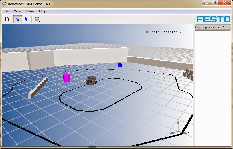 Mengenal Robotino untuk lomba mobile robot LKS SMK ~ Belajar Robot