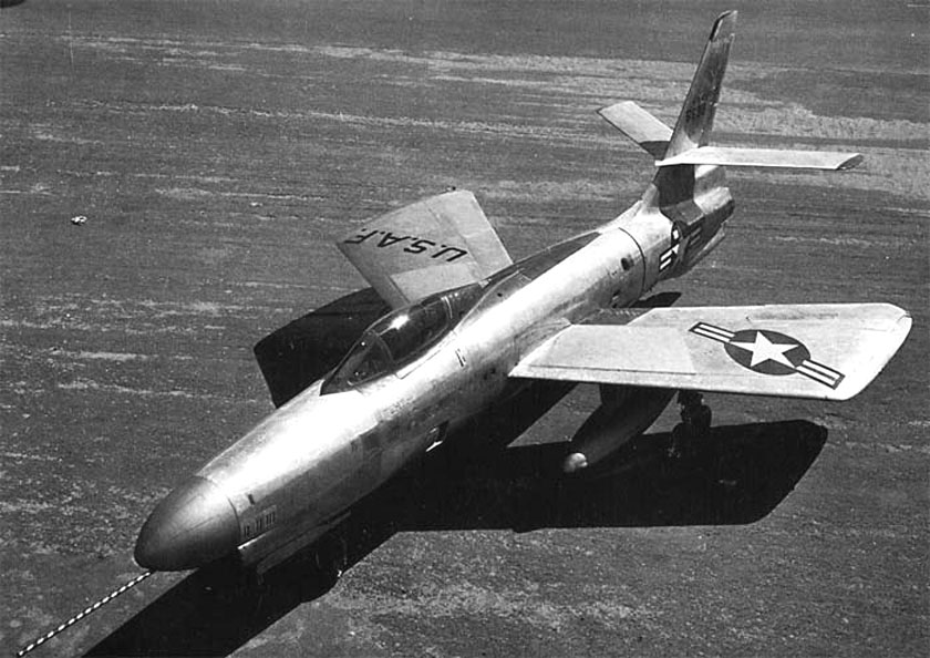 FDRA - Fuerza Aérea: Prototipo: Republic XF-91 Thunderceptor