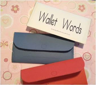 Cindy Sweeney's Class: Wallet Making With Cardstock - Wallet Words ...