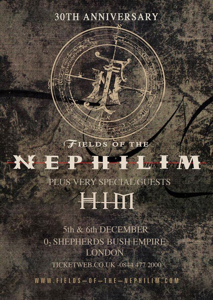 Live Review: Fields Of The Nephilim – O2 Empire, Shepherds Bush 06/12 ...