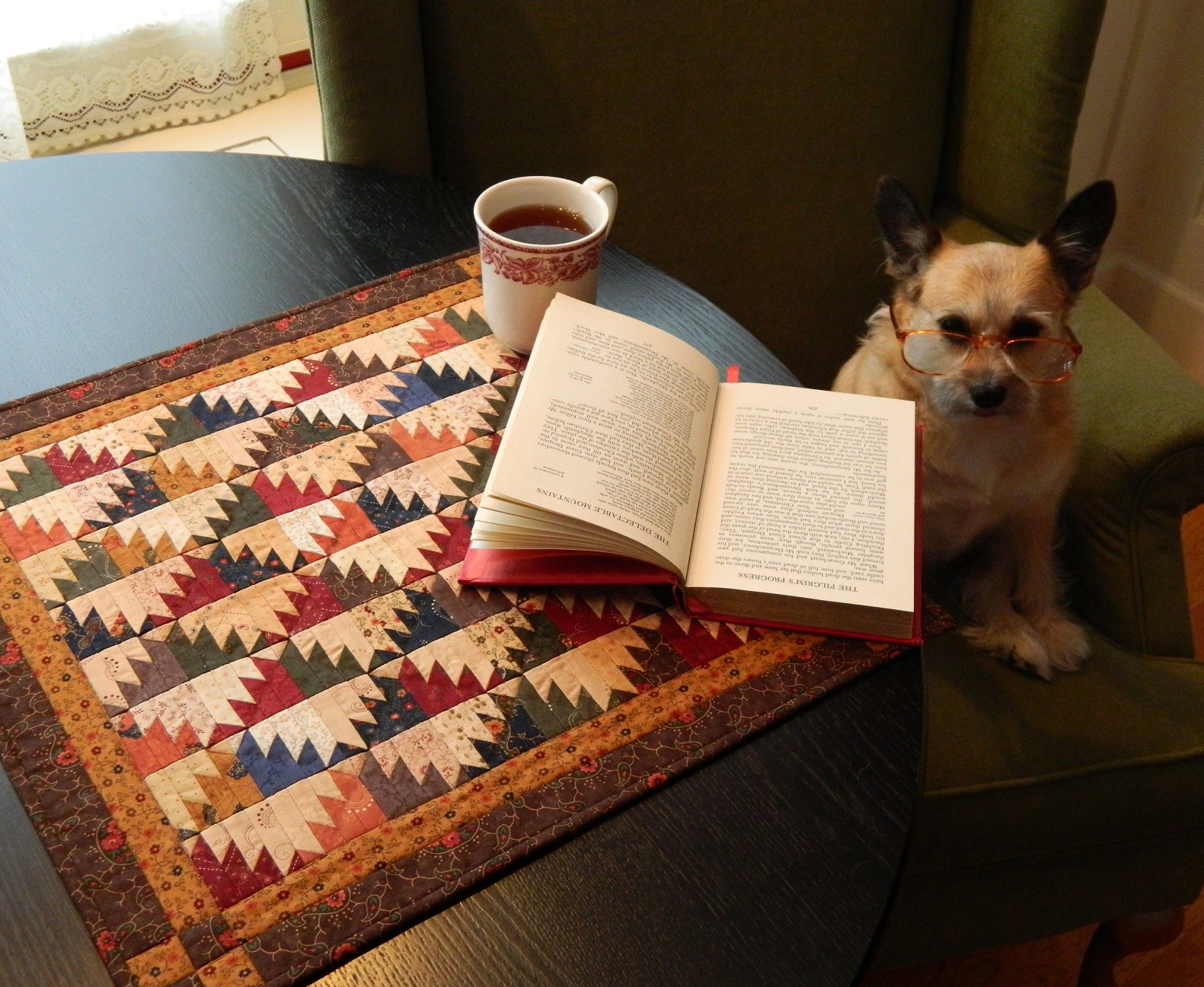 BuzzinBumble: Delectable Mountains - Paper Pieced Miniature Quilt ...