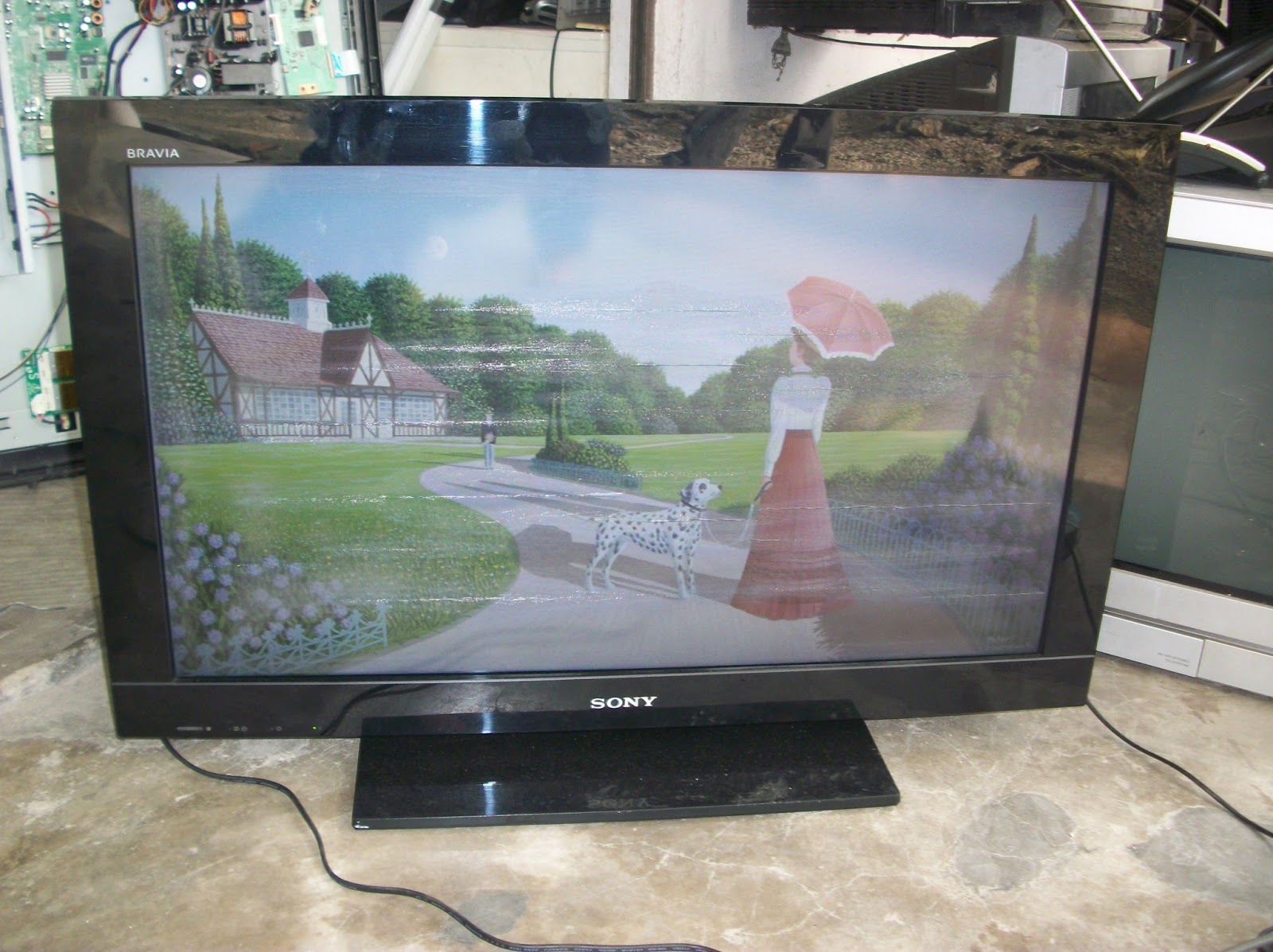 HOSPITAL Electronics TV Repairing And Sparepart: Repairing LCD SONY ...