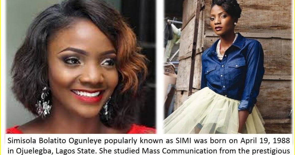 Edeson Online News: Nigerian Singer, SIMI Is 29 Years Old Today. Born ...