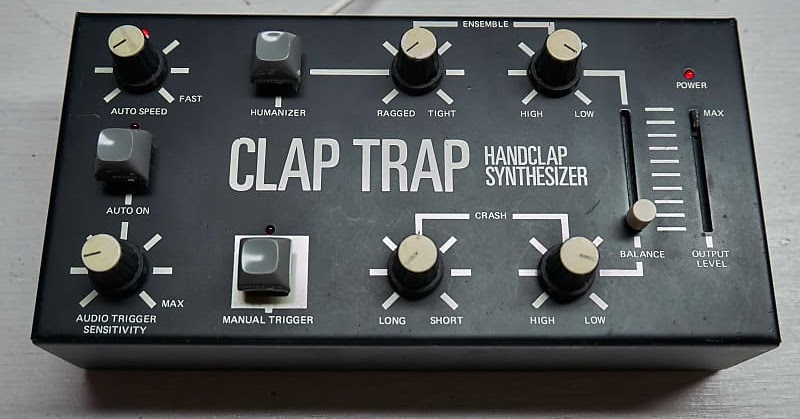 MATRIXSYNTH: Vintage Simmons Clap Trap Analog Handclap Synthesizer