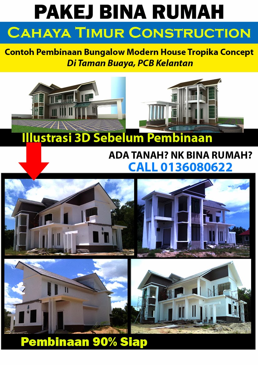 PAKEJ BINA RUMAH ATAS TANAH SENDIRI