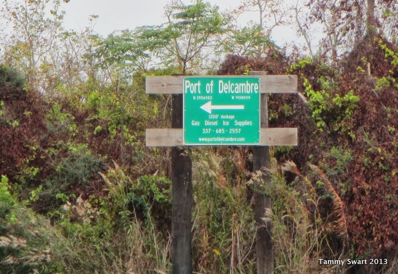 Things we did today...: Welcome to Delcambre