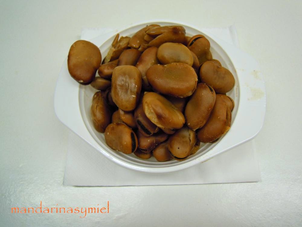 Habas secas guisadas | Mandarinas y miel