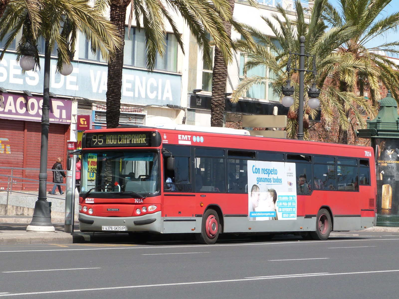 Autobuses de Valencia: EMT Valencia. El efecto fallas