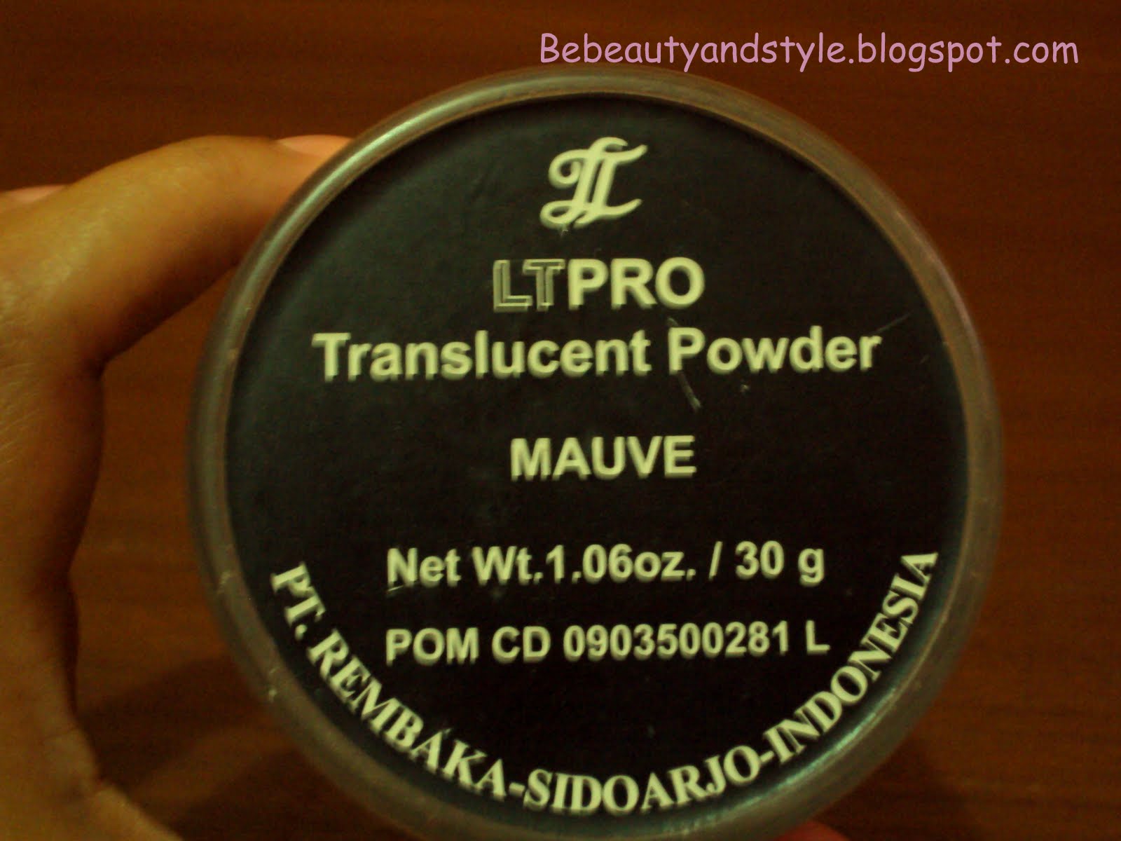 Beauty of A Lady: Review : LT Pro Translucent Powder