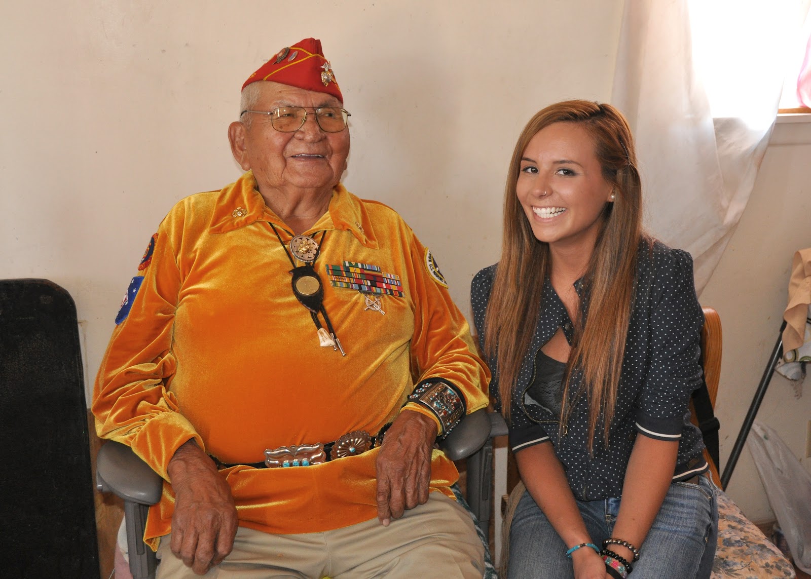 Mass CommuniMania: Day 15: Interviewing Navajo Code Talker Joe Vandever