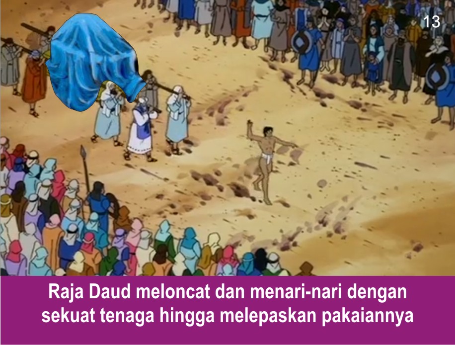 Komik Alkitab Anak: Raja Daud dan Tabut Allah