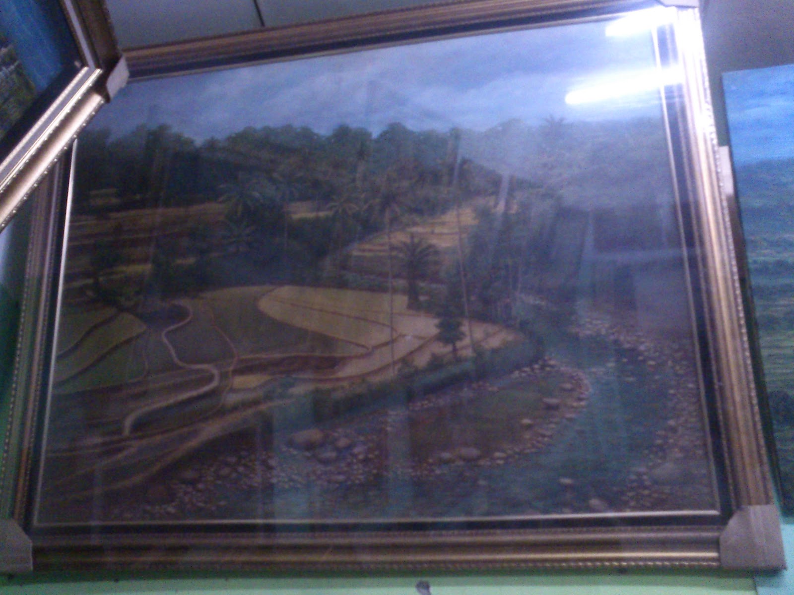 Nita Frame: lukisan pemandangan