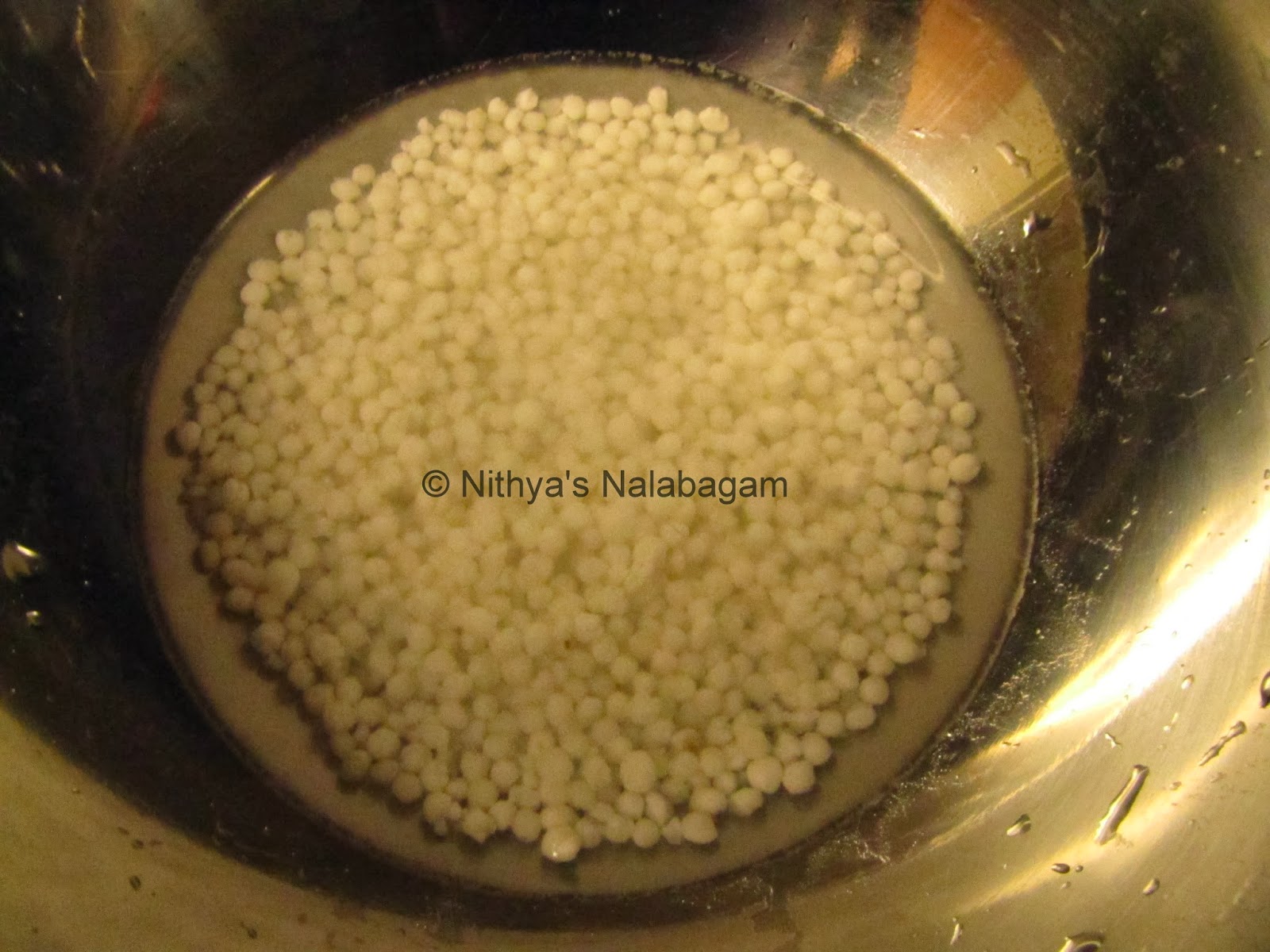 Javvarisi Payasam | Sago Kheer |Nithya's Nalabagam