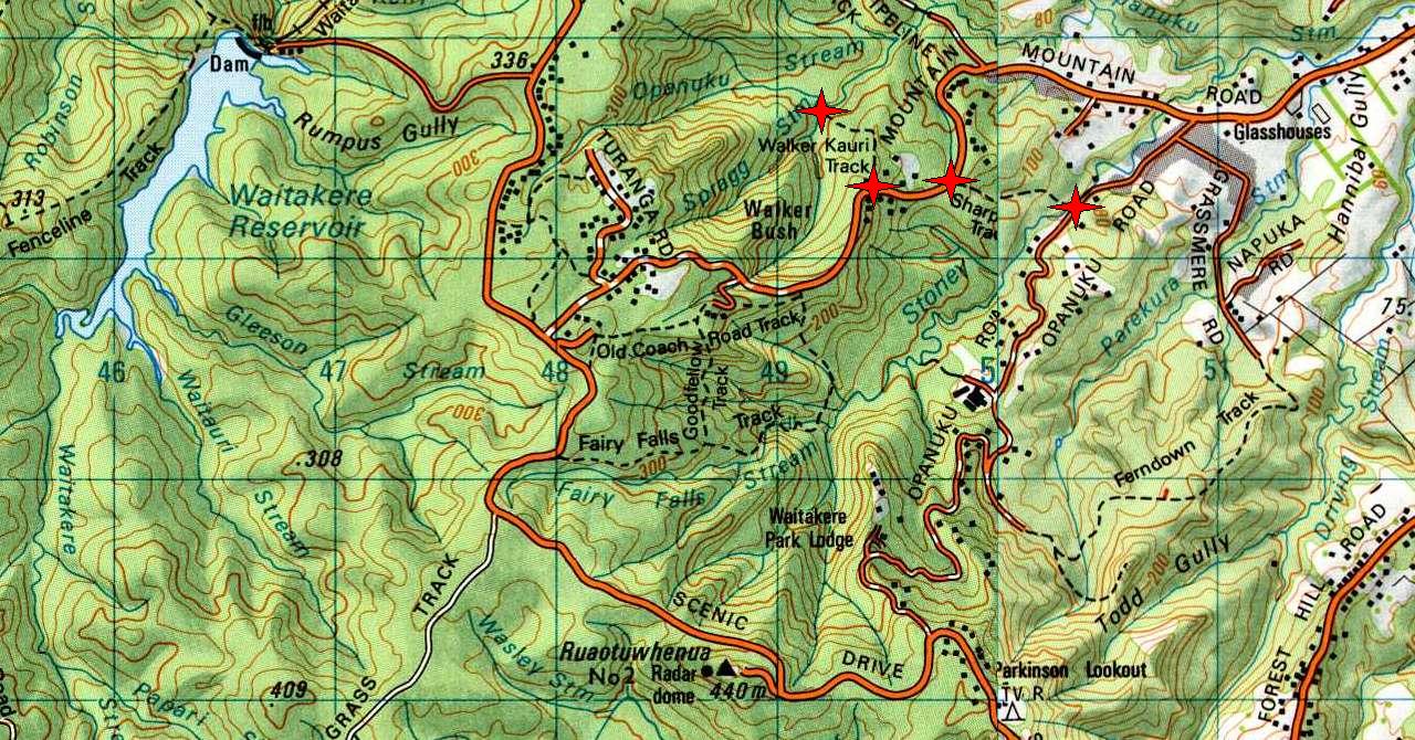 Waitakere Trails: December 2011