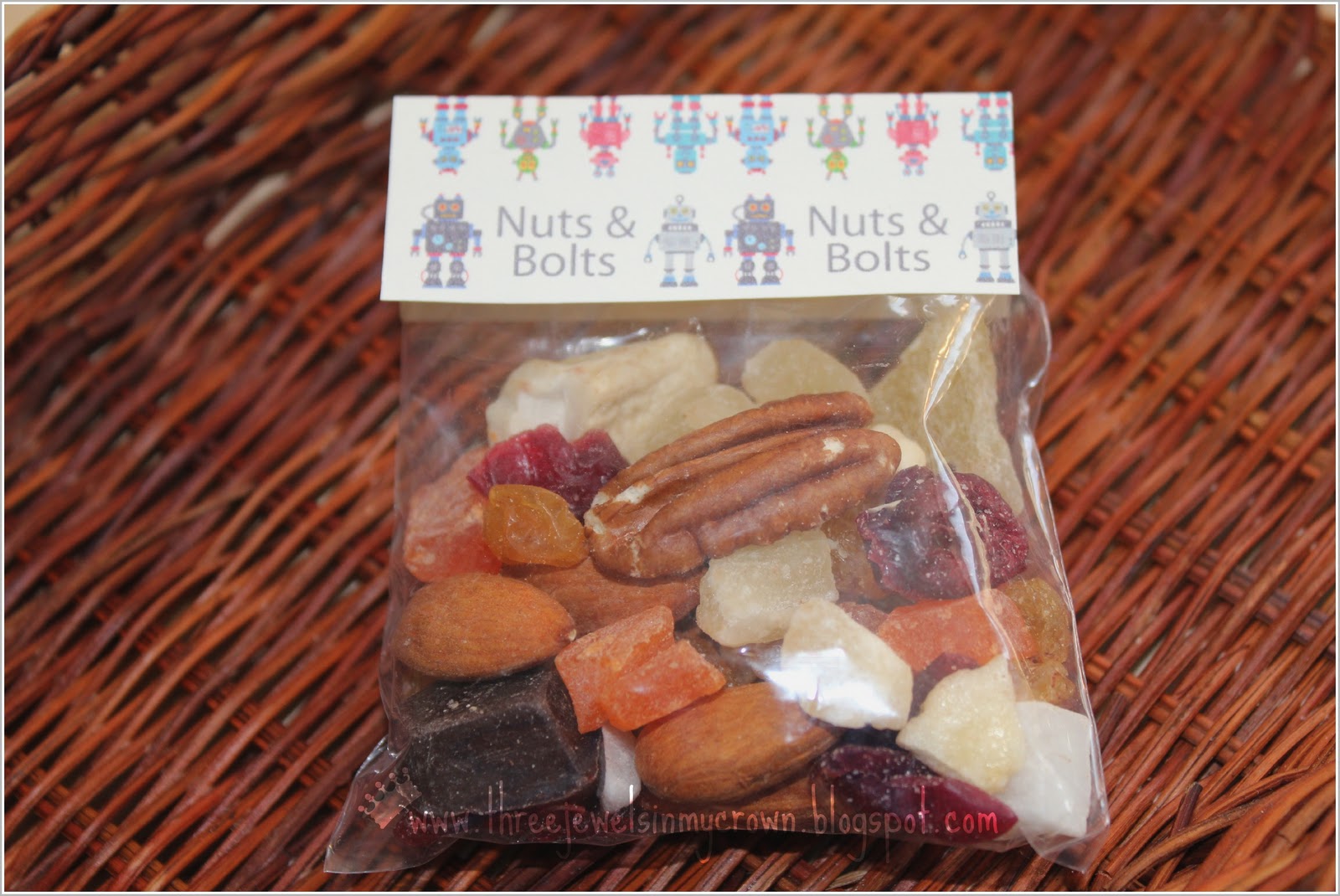 Three Jewels In My Crown: On The Go Snack Packs