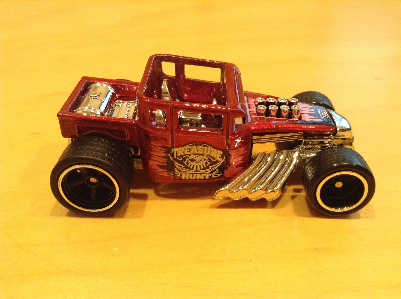 JULIAN'S HOT WHEELS BLOG: Bone Shaker (2013 G Case Super Treasure Hunt ...