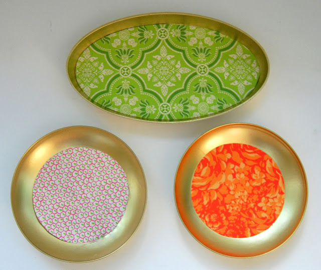 Practically Polished: Quick DIY Trays