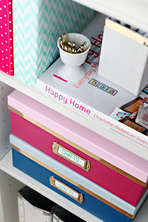 IHeart Organizing: Be Inspired: Stylish Storage Box Update