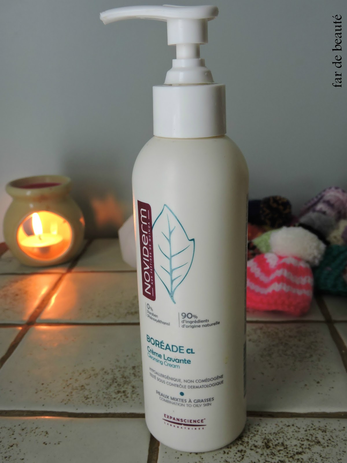 Noviderm et sa crème lavante