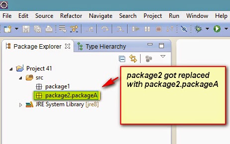 Selenium-By-Arun: 213. Creating Hierarchy of Packages