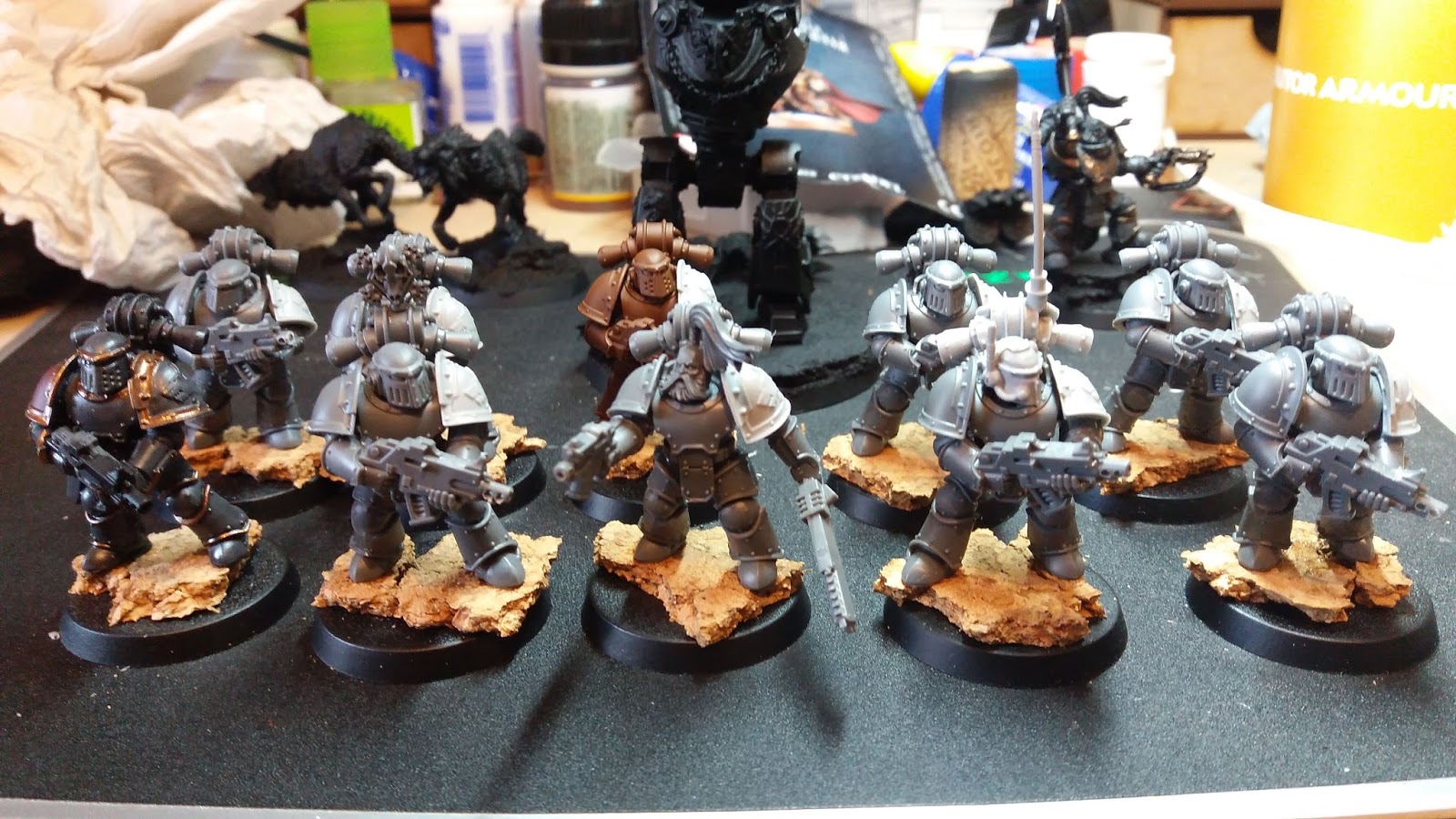 Dibdab's Hobby Blog: WIP: 30k Space Wolves Troops part 1
