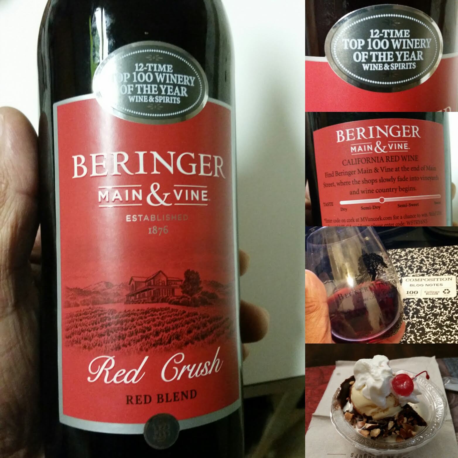 The Winos' Wine Guide: Beringer Main and Vine Red Wine