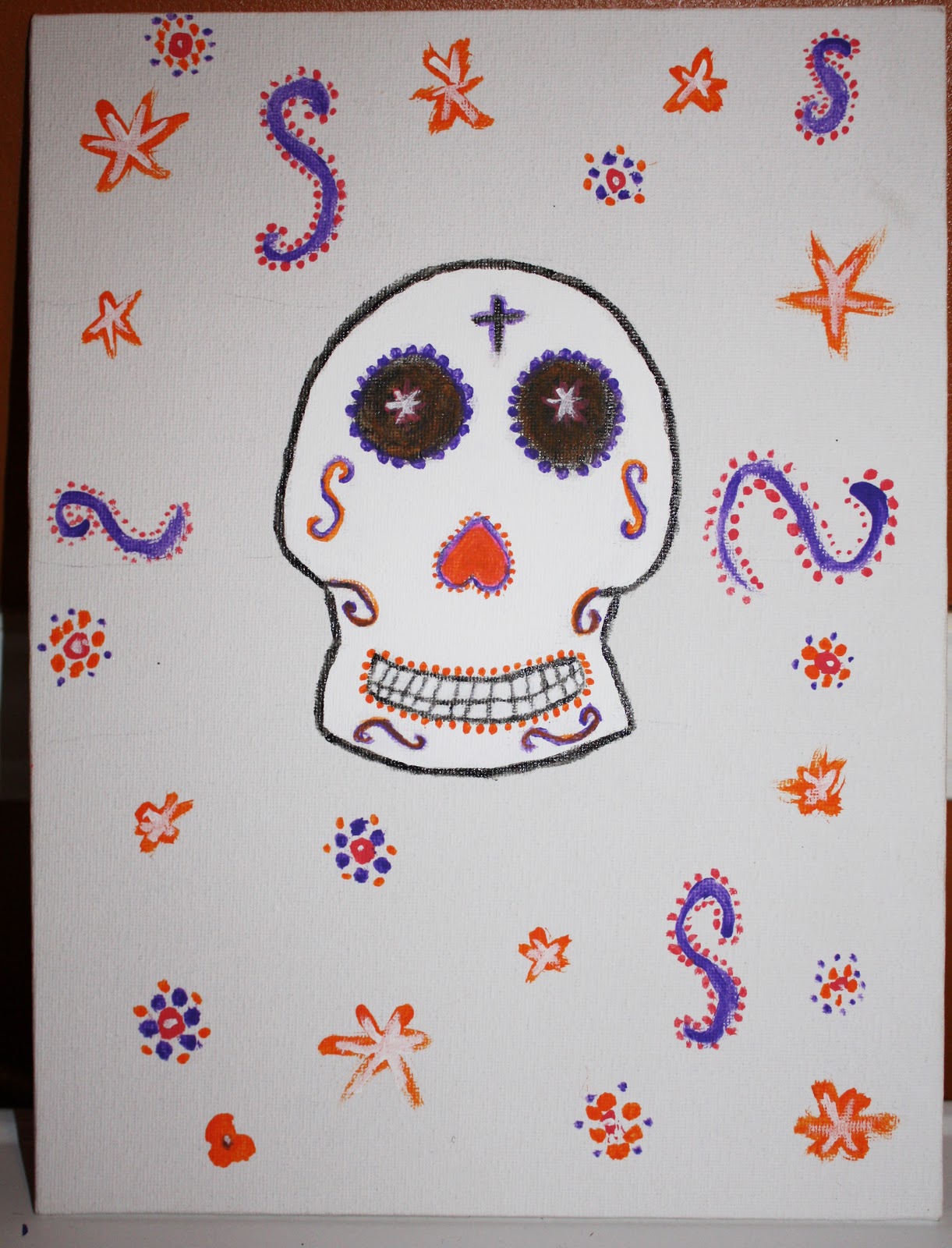 Craft Happily: Day of the Dead-Sugar Skull