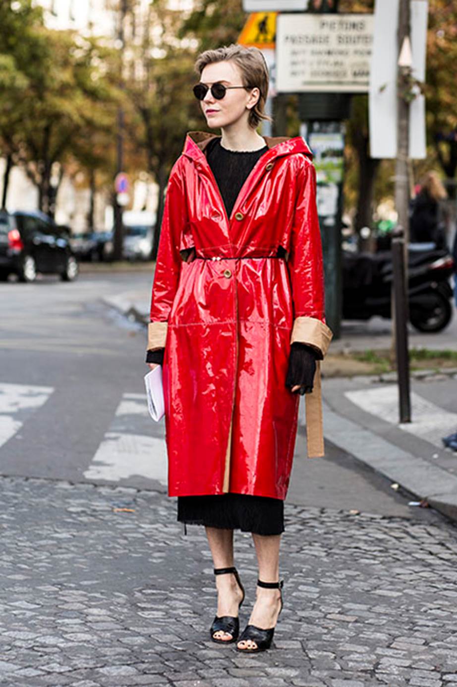 Vinyl Trench Coat and How to wear vinyl for 2018 Fashion Inspiration ...