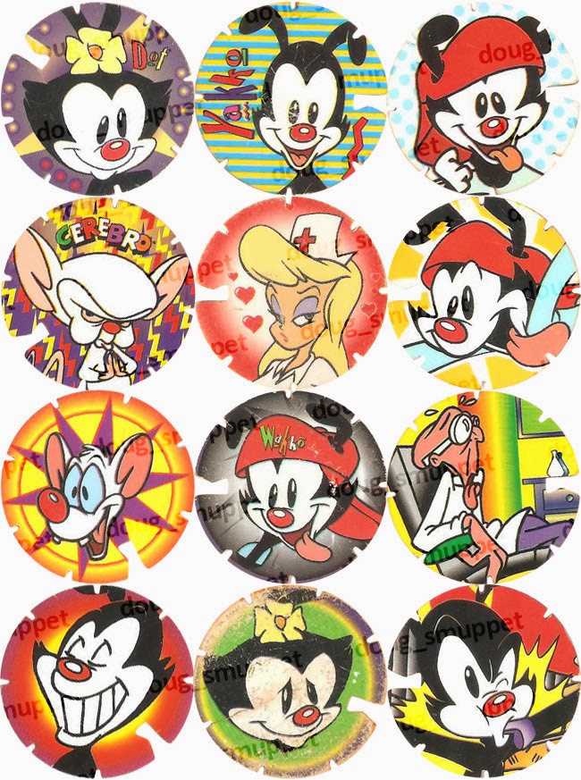 Coleções Elma Chips: Mega Tazo Arma e Voa - Animaniacs