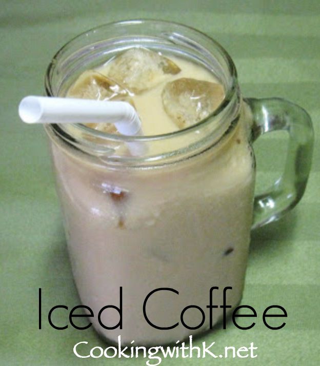 Iced Coffee {A Homemade Version to Satisfy Your Coffee Addiction}